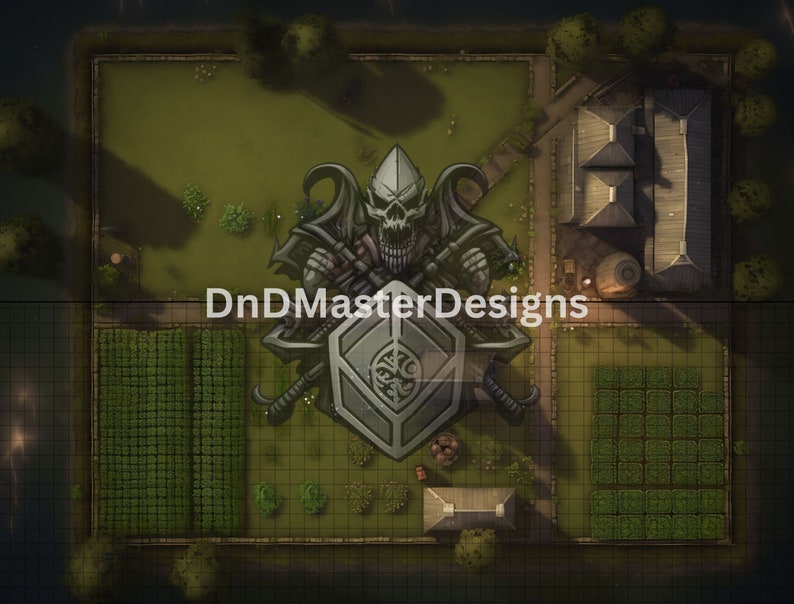 Dnd Farm Battle Map Mega Bundle, 15 D&D Digital Battlemaps, Dungeons ...