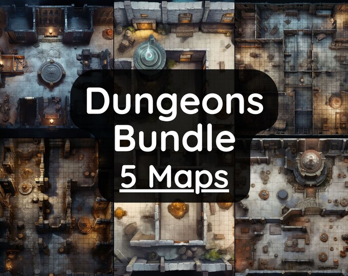 Abandoned House Battle Map, Dnd Battle Map, D&D, Battlemap, Dungeons ...