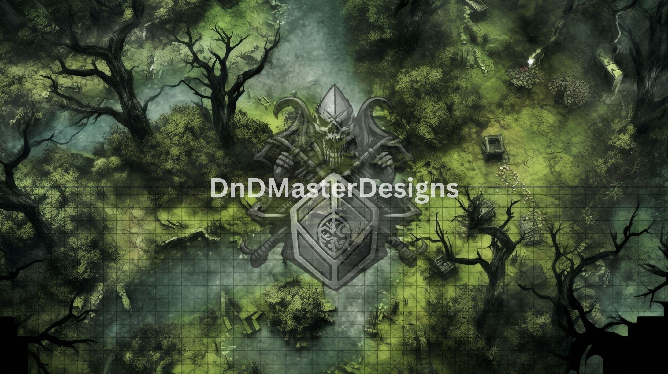 Dnd Swamp Battle Map Bundle, 5 D&D Digital Battlemaps, Dungeons and ...