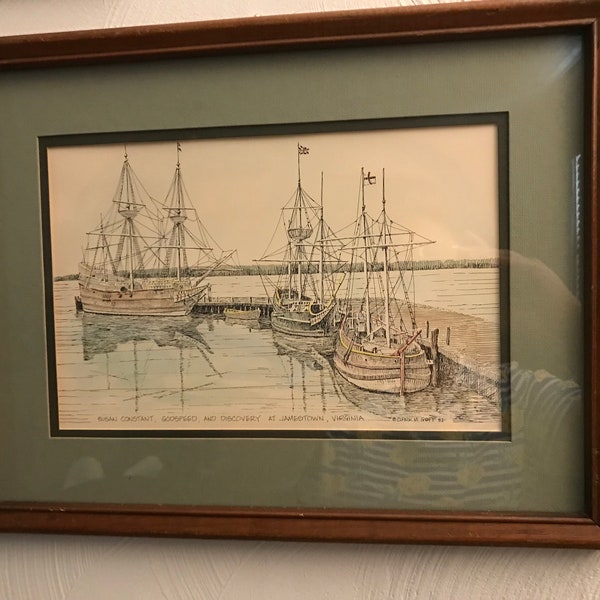 Clark M Goff Drawing - Etsy