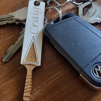 Cricket Bat Keyring - Etsy