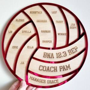 Personalised Netball Coach Plaque, Custom Netball Gift, End of Season ...
