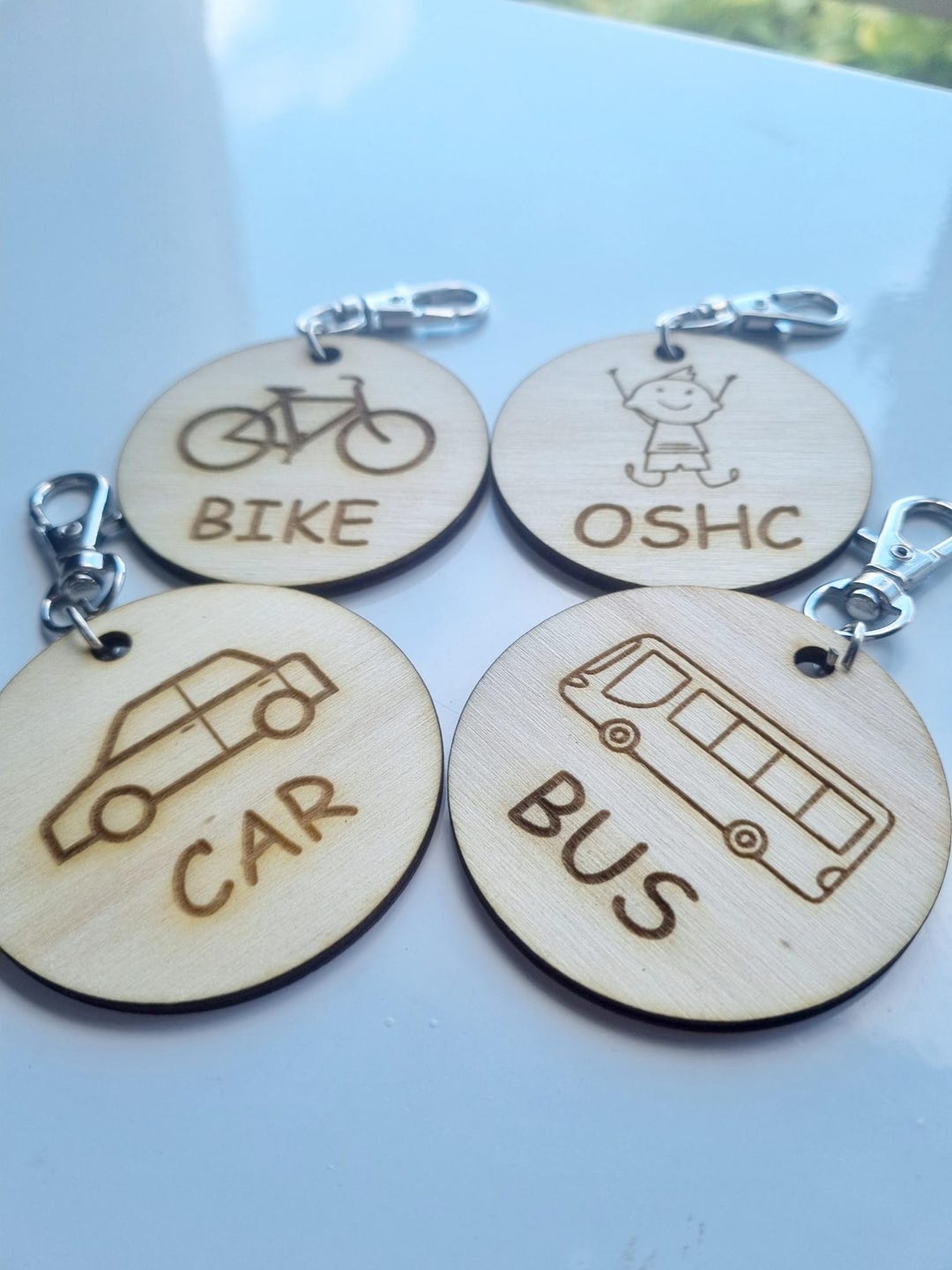 Kids School Backpack After School Reminder Keyring Set: Stay Organized ...