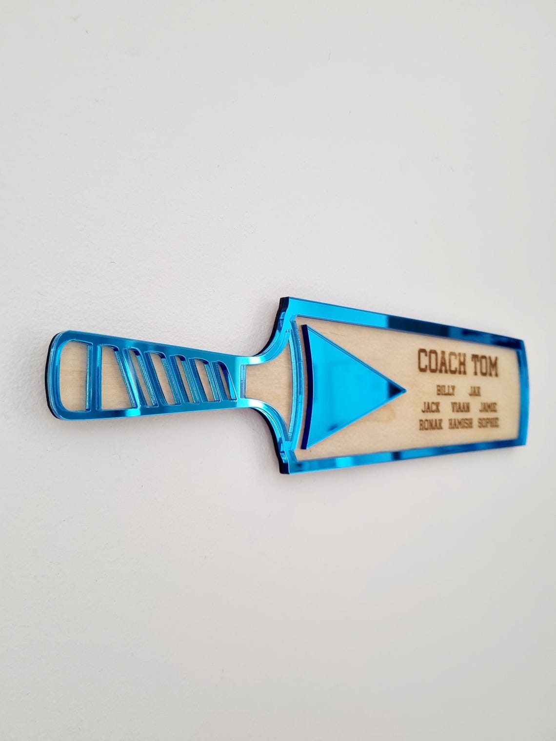 Cricket Bat Coach Plaque, Personalised Coach Gift, Cricket Lovers ...