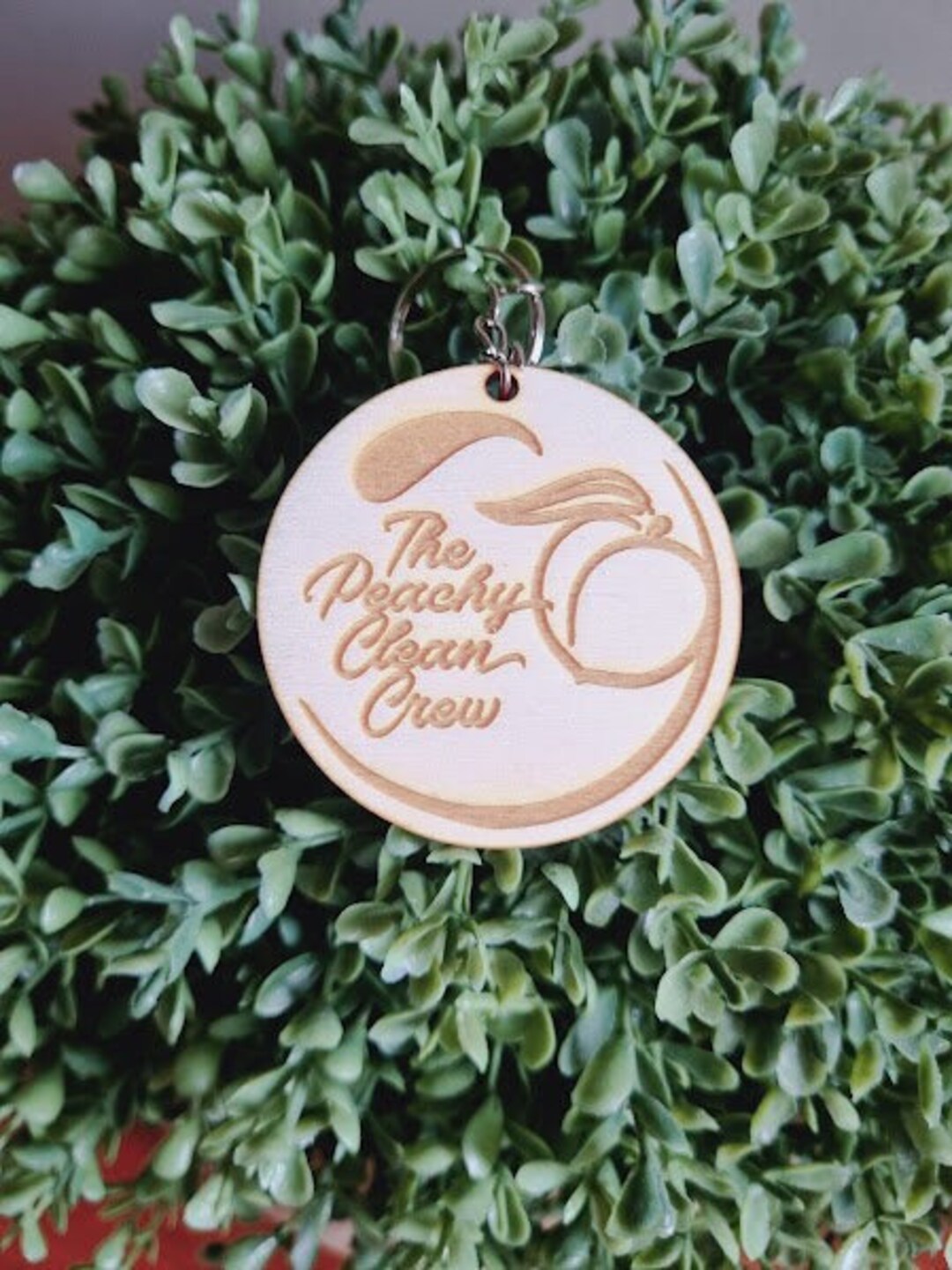 Custom Logo Keyring, Small Business Keyring, Company Logo - Etsy