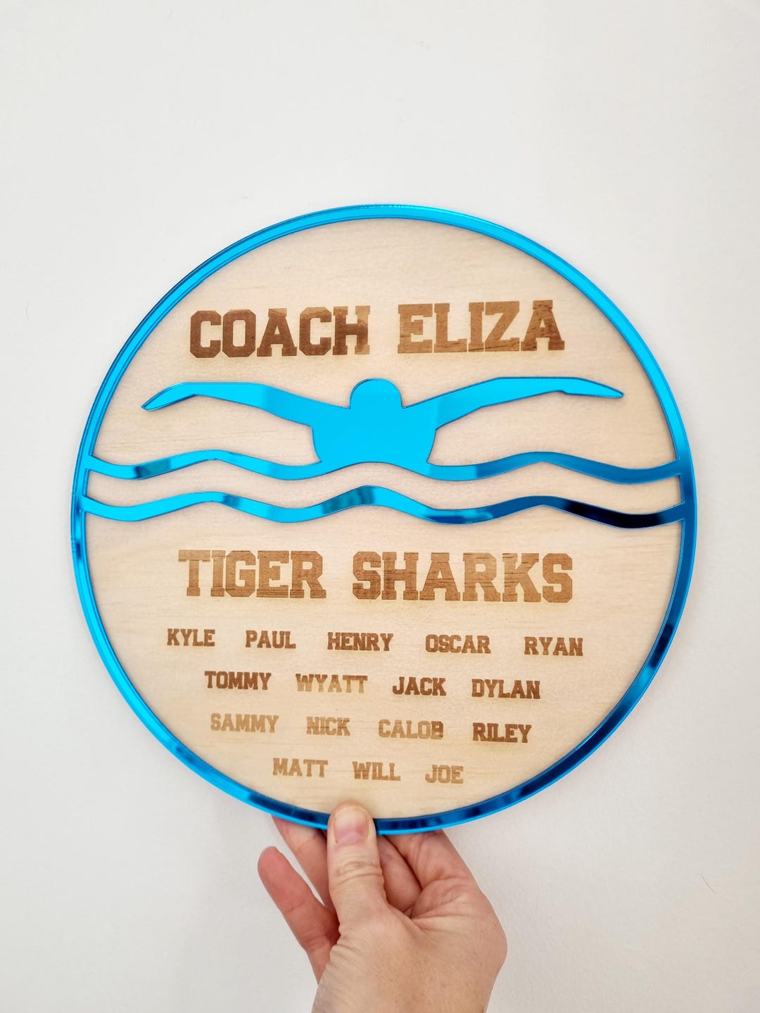 Swimming Coach Gift, Swim Coach, Swim Team Gift, Swim Appreciation ...
