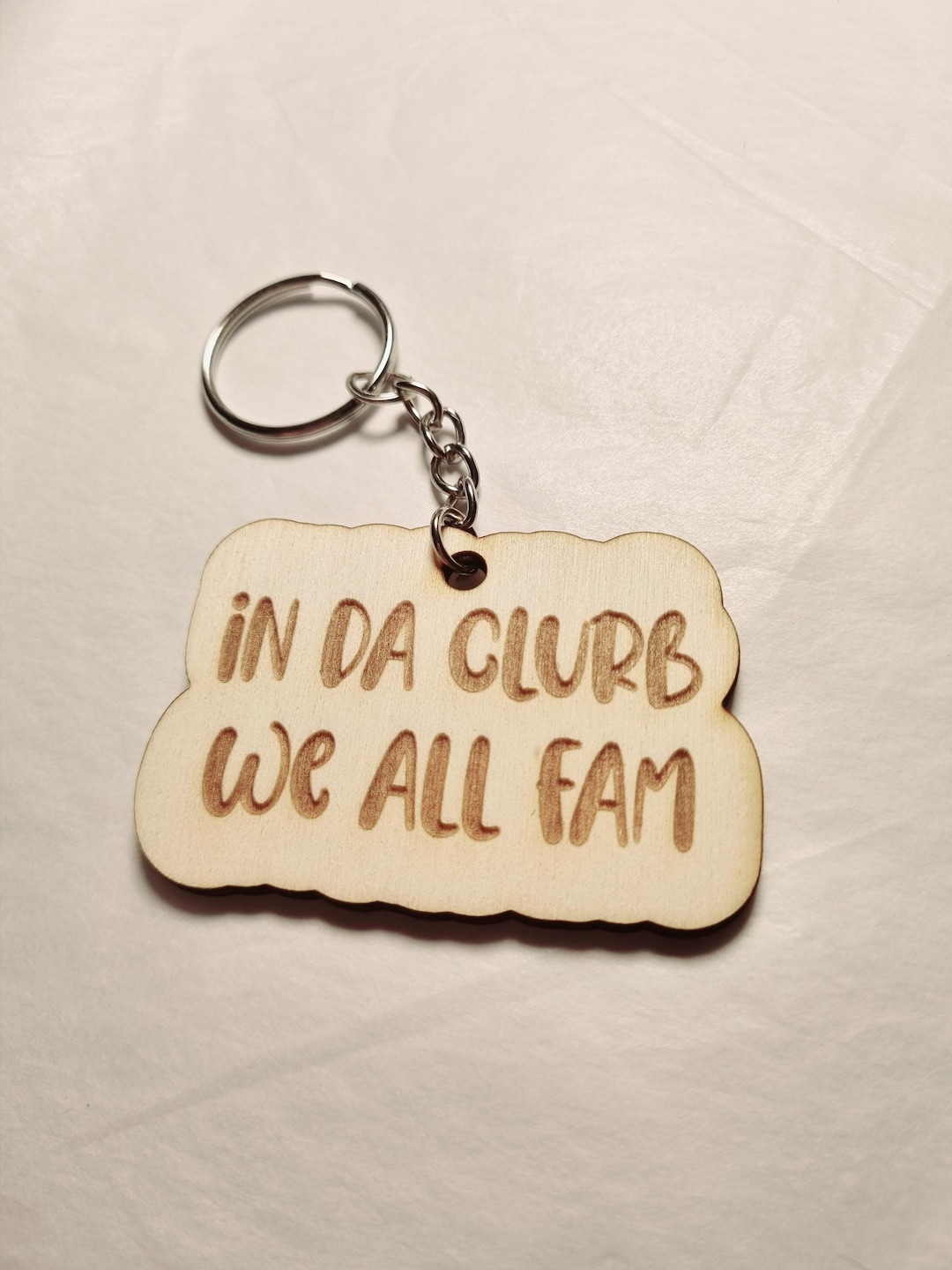 In the Clurb We All Fam Keyring - Etsy