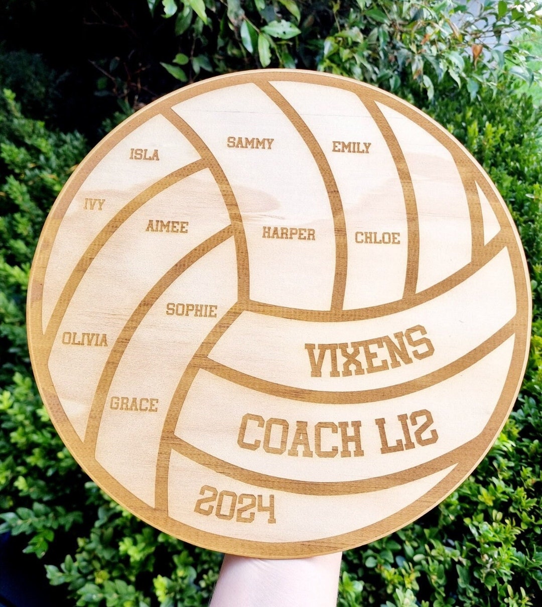 Netball Coaches Gift, Personalised Coach Plaque, Netball Gift, Netball ...