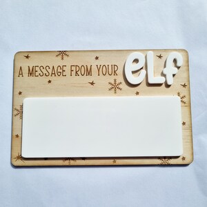 Christmas Elf, A Message From Your Elf, Re-usable Elf Prop, Christmas ...