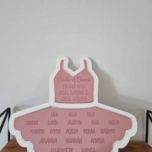 Dance Teacher Gift, Ballet Teacher Gift, Dance Plaque, Dance Team Gift ...