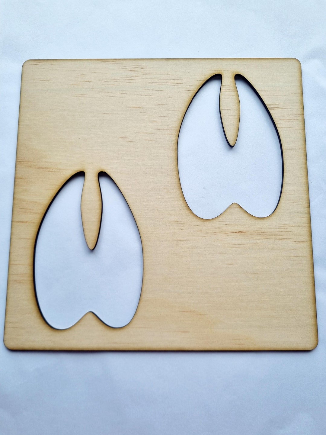 Reindeer Hoof Stencil, Christmas Eve Magic, Christmas Decoration - Etsy