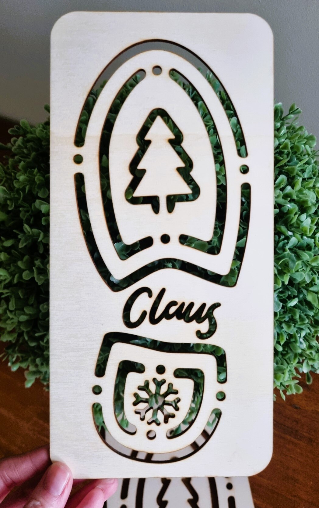 Santa Boot Stencil Christmas Eve Magic Christmas Decoration - Etsy