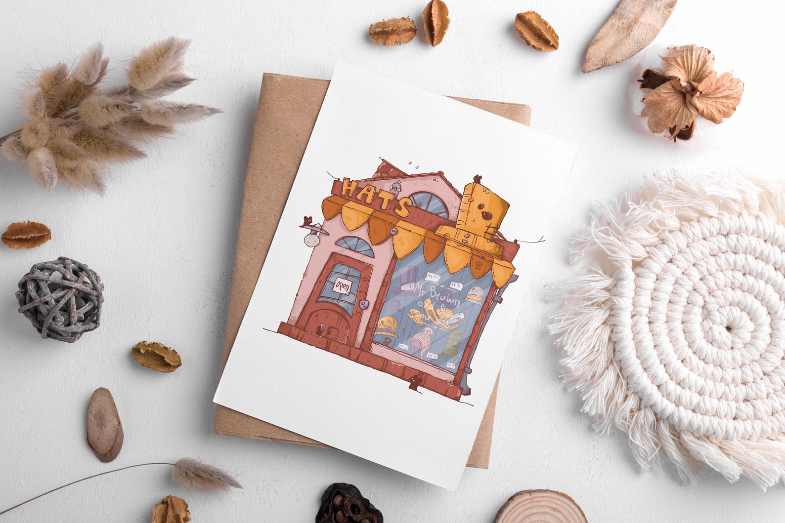 Nursery Wall Art - Shopfront. Cartton style design to decorate - Etsy ...