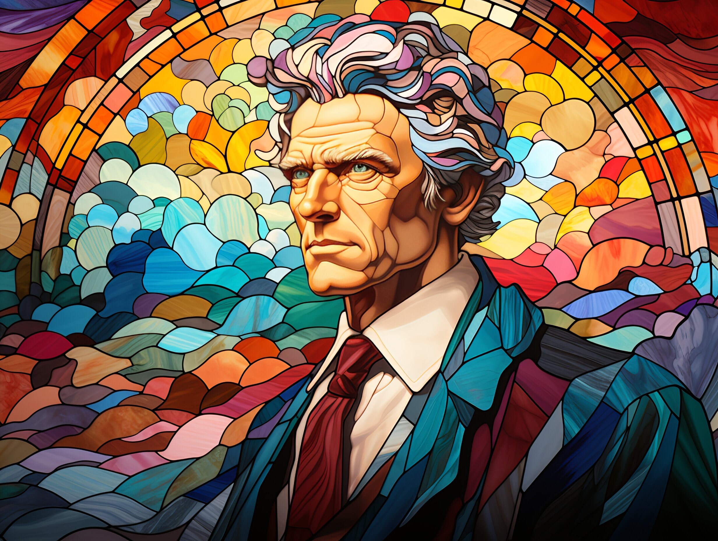 Thomas Jefferson Print President Jefferson Digital Image in Watercolor ...