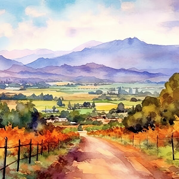 Napa Valley Pictures Wall Art - Etsy