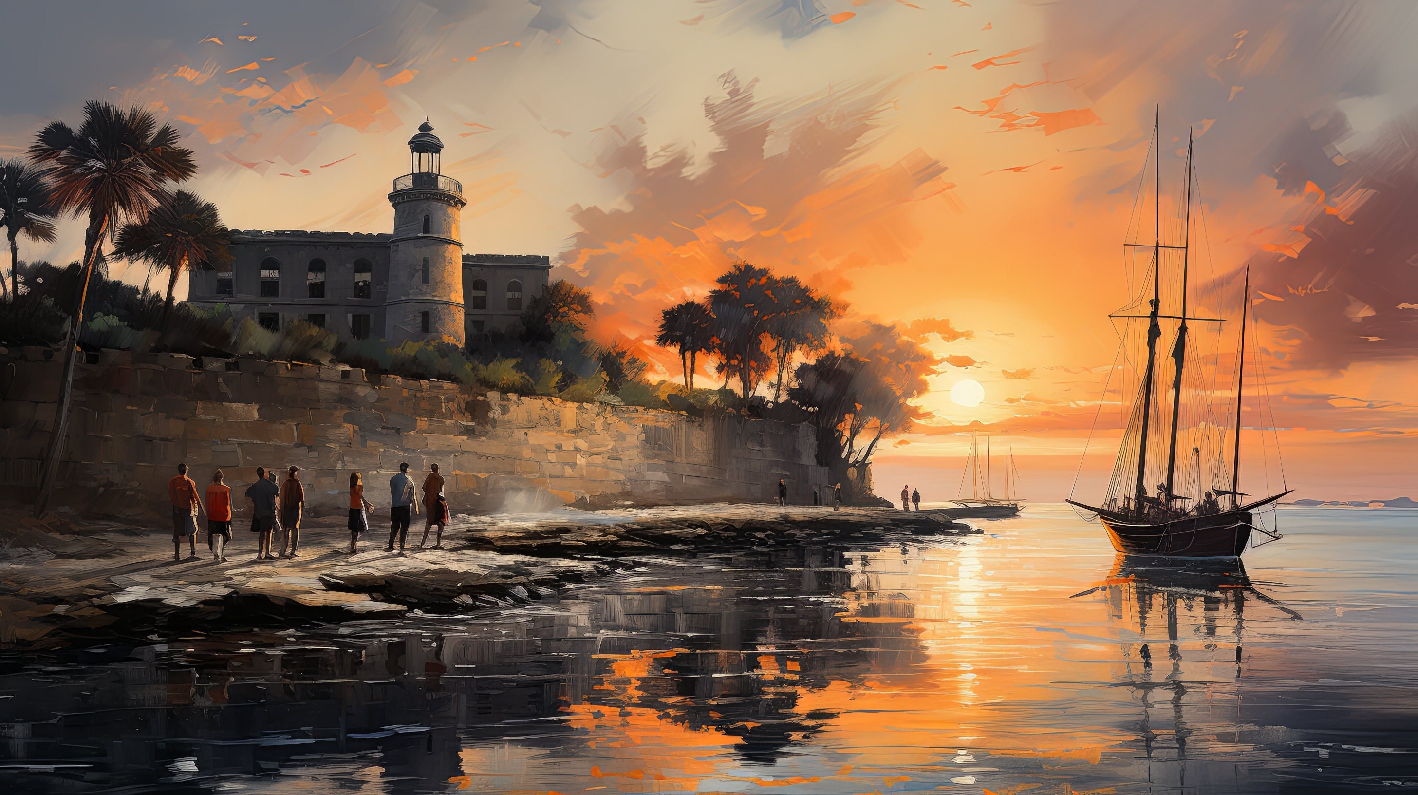 Castillo De San Marcos Art St. Augustine Florida United States - Etsy