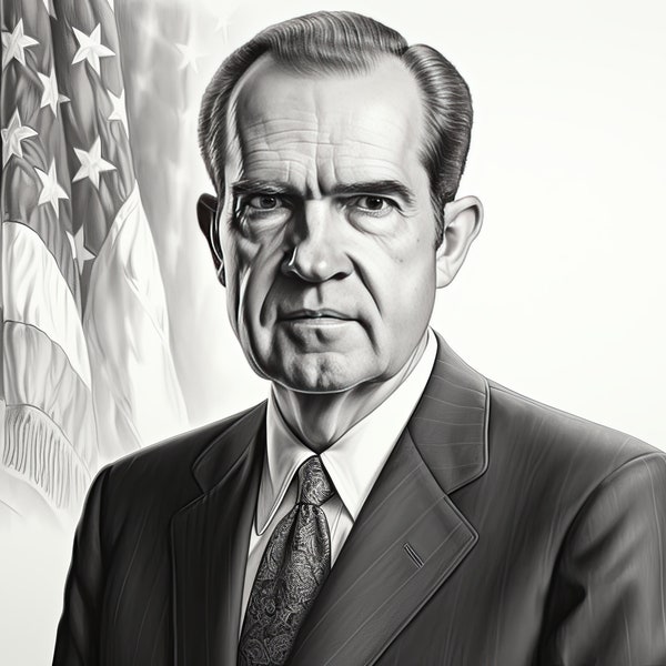 President Nixon - Etsy