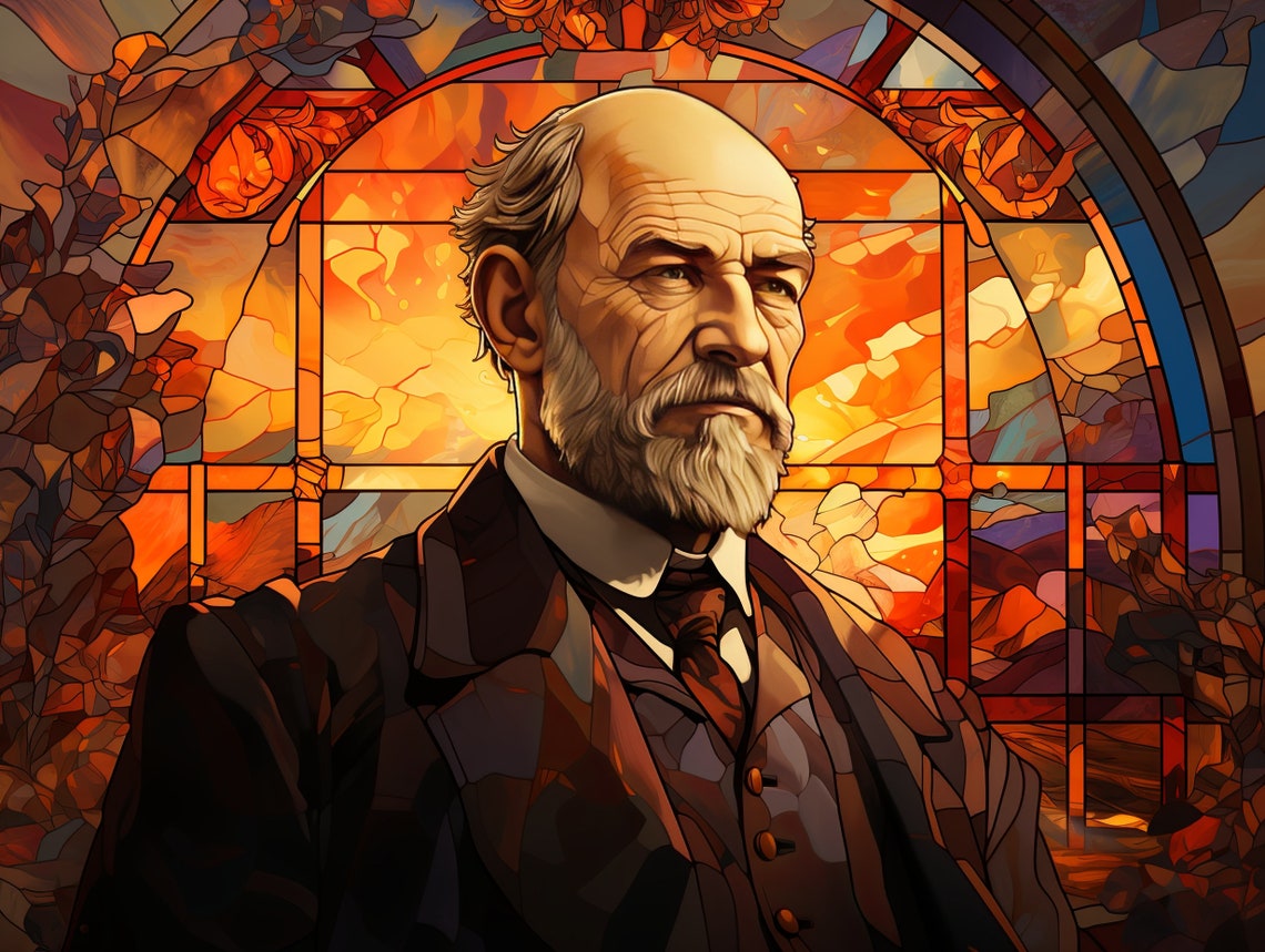 James A. Garfield Print President Garfield Digital Image in - Etsy