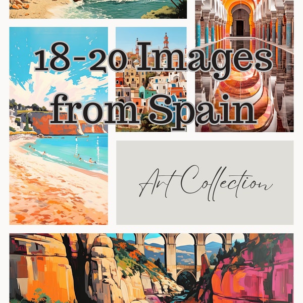 Spanish Art - Etsy
