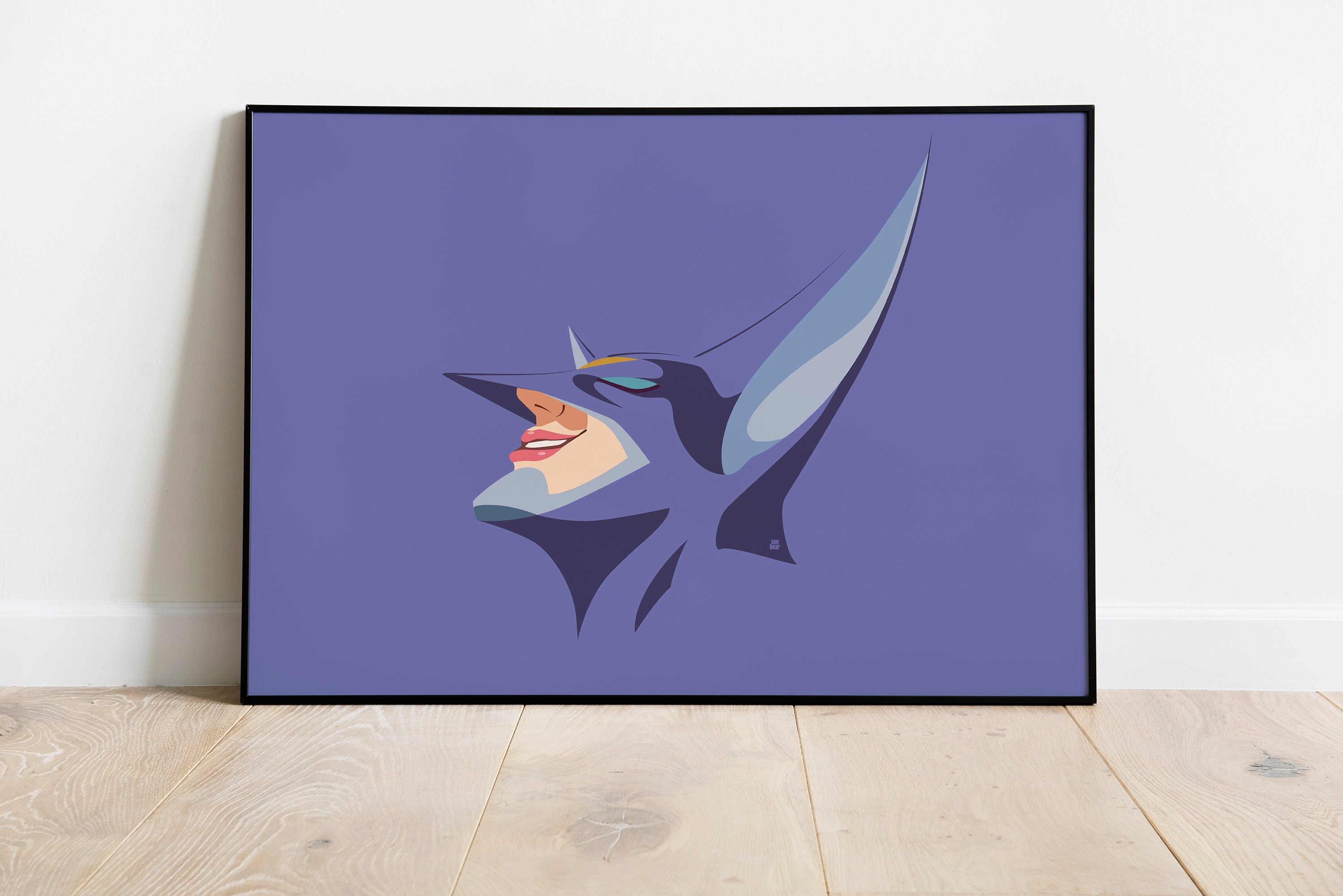 Battle of the Planets Zoltar - Wall Art - Etsy UK