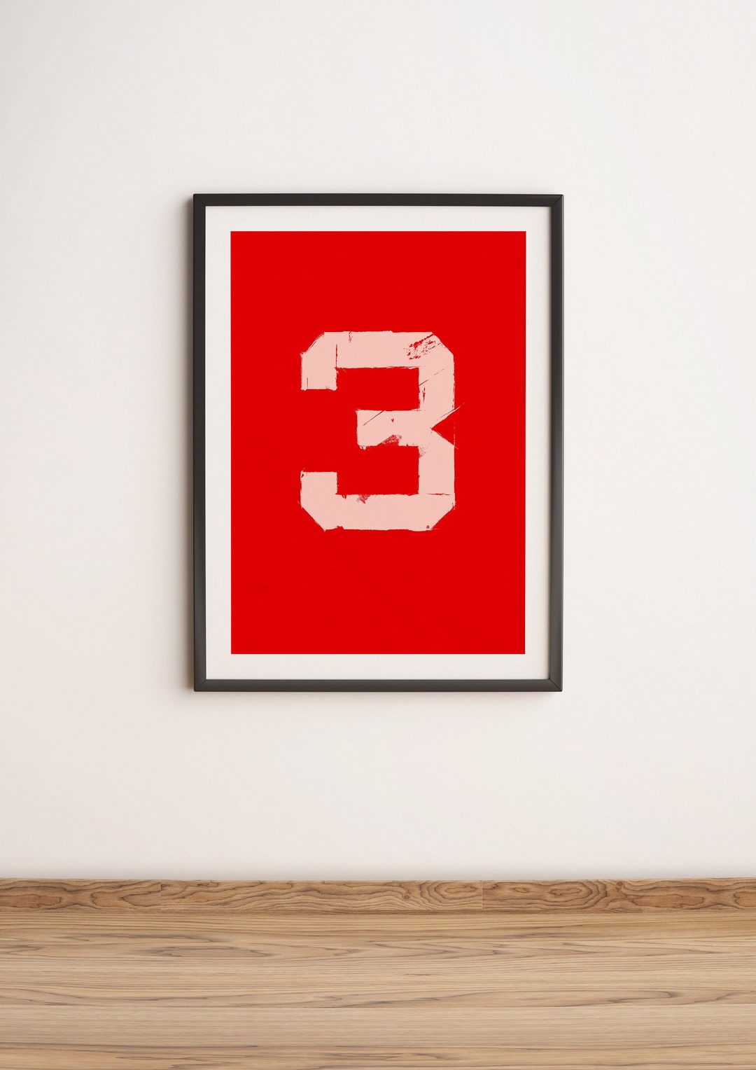 Art Print Number 3 Battle of the Planets Character Numbers - 80's ...