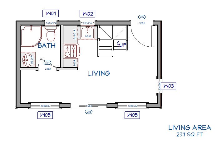 12x20 Tiny Cabin/home With Loft - Etsy