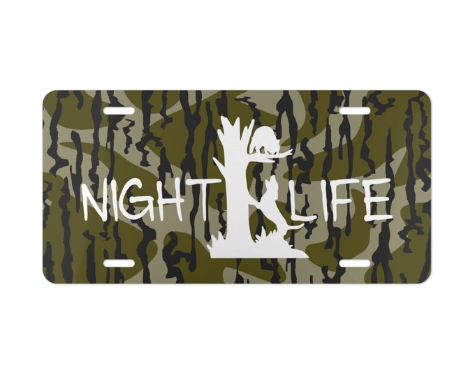 Coon Hunting License Plate - Etsy