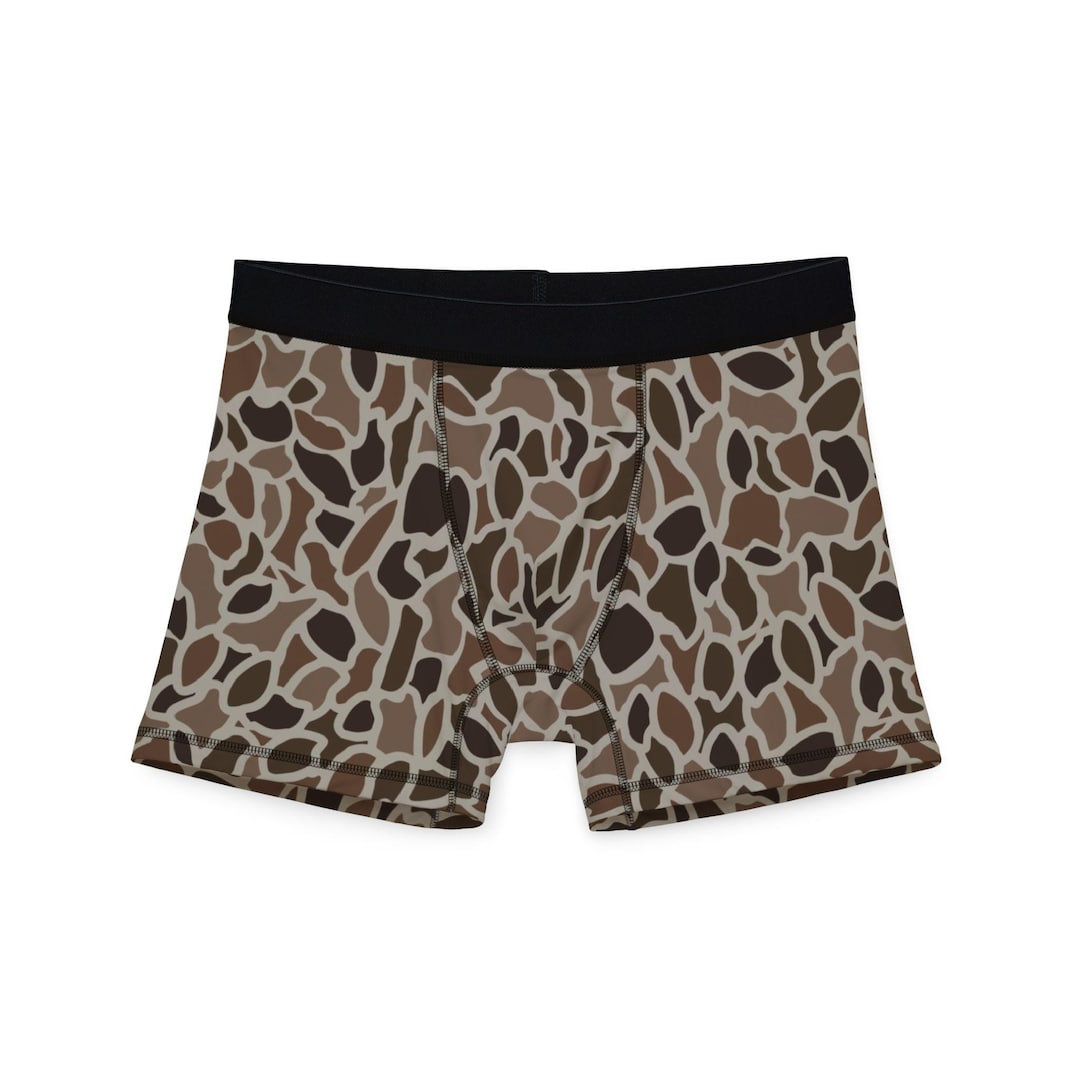 Old School Camo Underwear, Men's Boxers, Hunting Gifts, Hunting Clothes ...