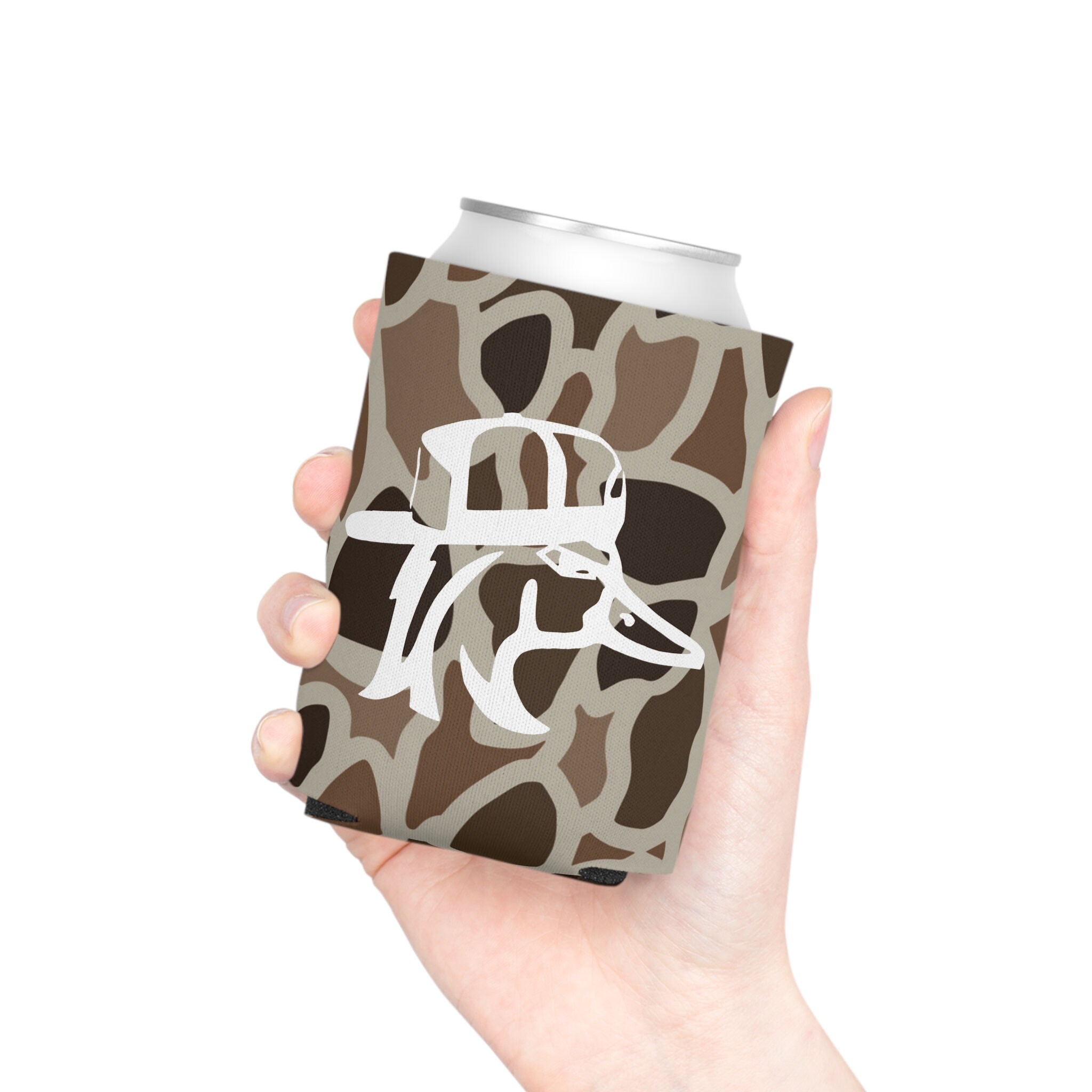 Old School Camo redneck Duck Can Cooler, Beverage Insulator, Gifts for ...