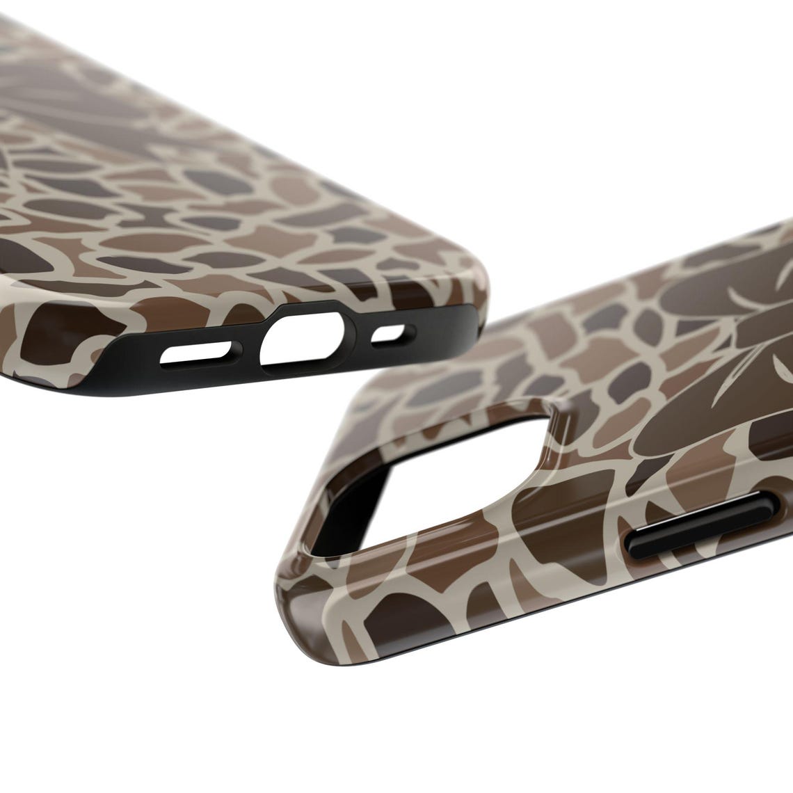Old School Camo Tough Phone Case With Coquette Bow, Hunting Gifts ...