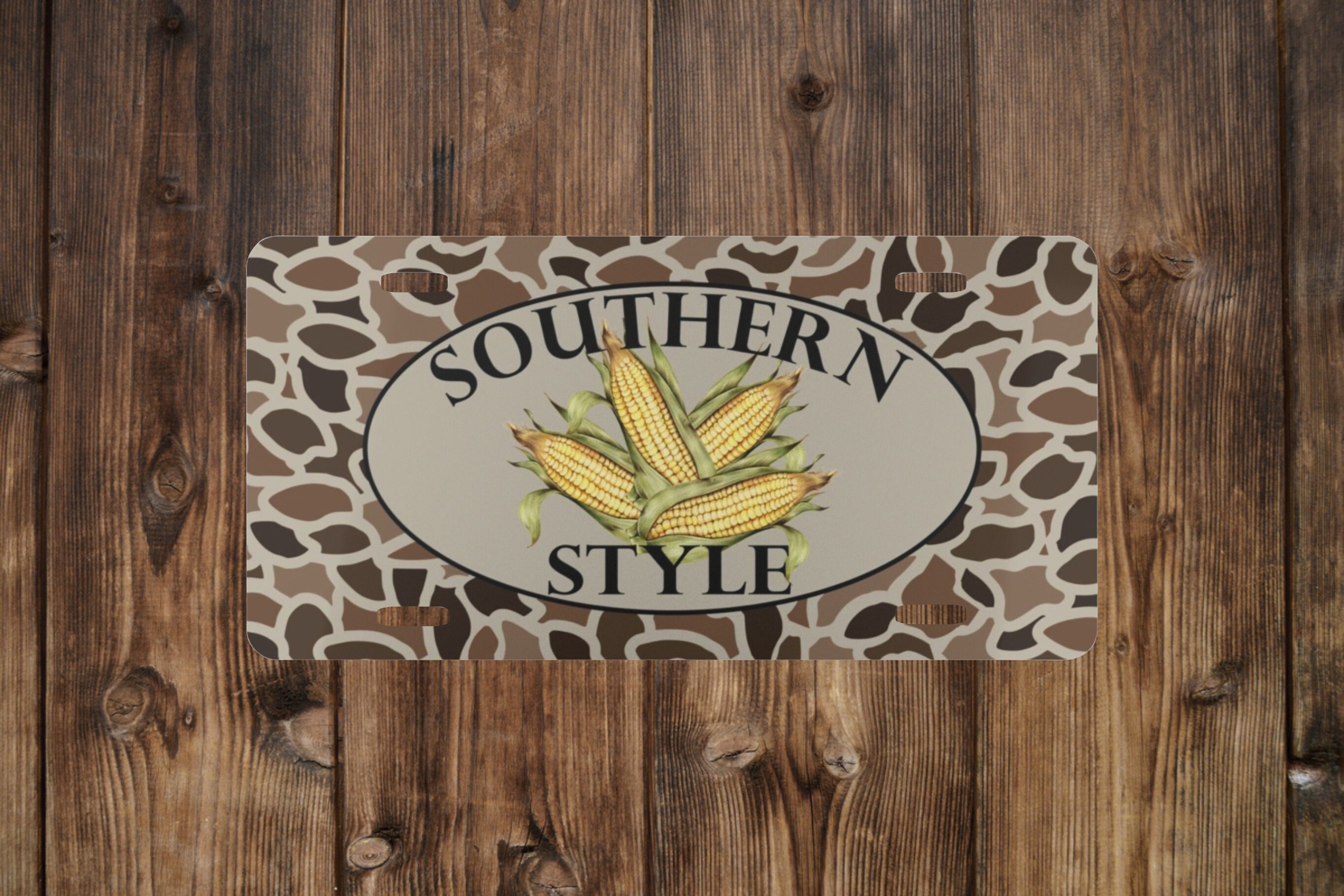 Vintage Old School Camo "southern Style" Corn Tag, Gifts for Him ...