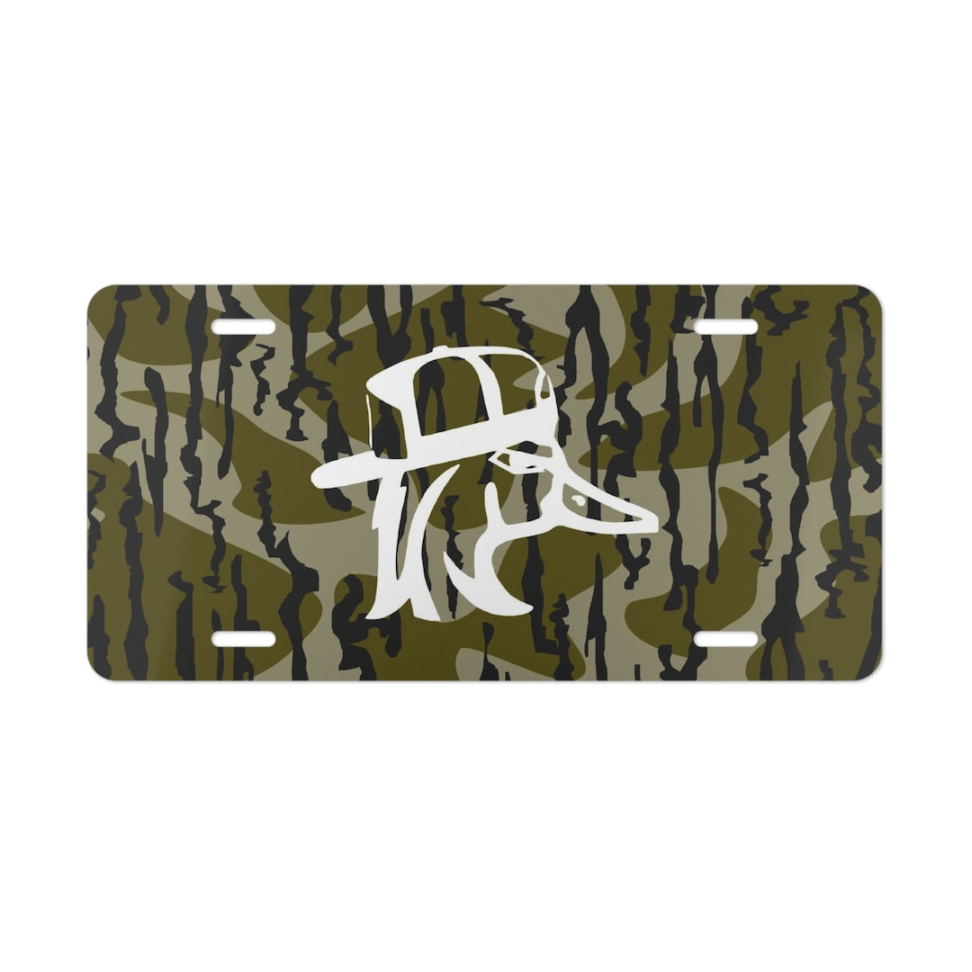 Bottomland Camo "redneck Duck" Vanity Plate, License Plate, Car/truck ...