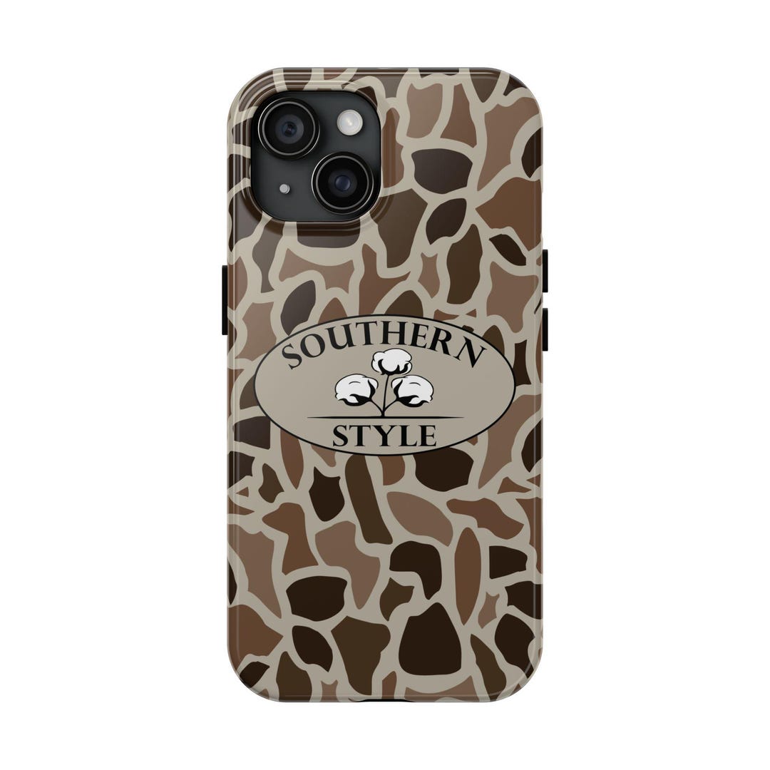Old School Camo Tough Phone Case, "southern Style" Cotton, Hunting ...