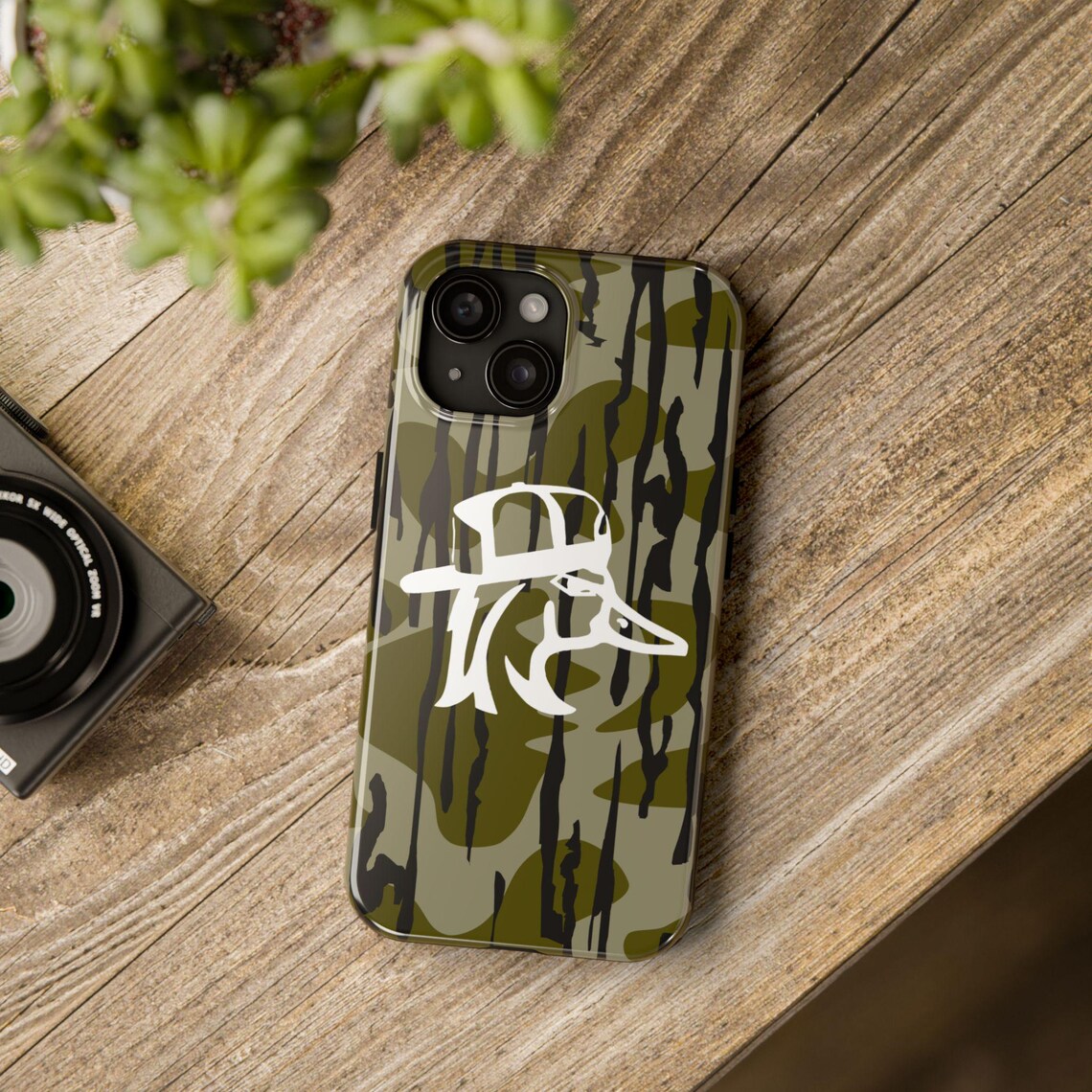 Mossbark Camo Tough Phone Case, "redneck Duck", Hunting Gifts, Phone ...