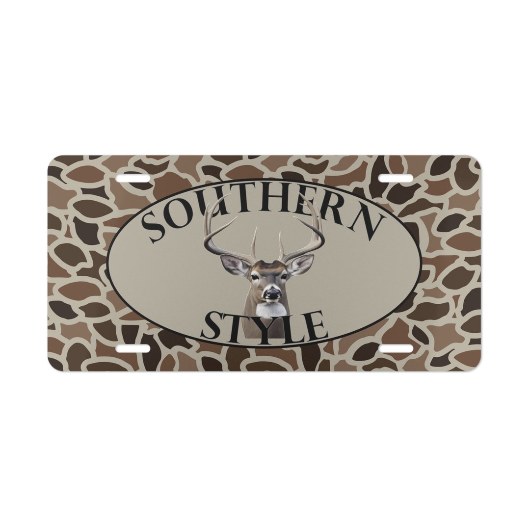 Vintage Old School Camo Big Buck "southern Style" Tag, Gifts for Him ...