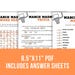 March Madness Printable Game Bundle | March Madness Games | March ...