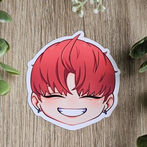 Alien and Spirits Anime L Anime Stickers | Water Proof Stickers ...