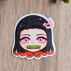 Demon Anime L Anime Stickers | Water Proof Stickers | Fanart | Anime ...