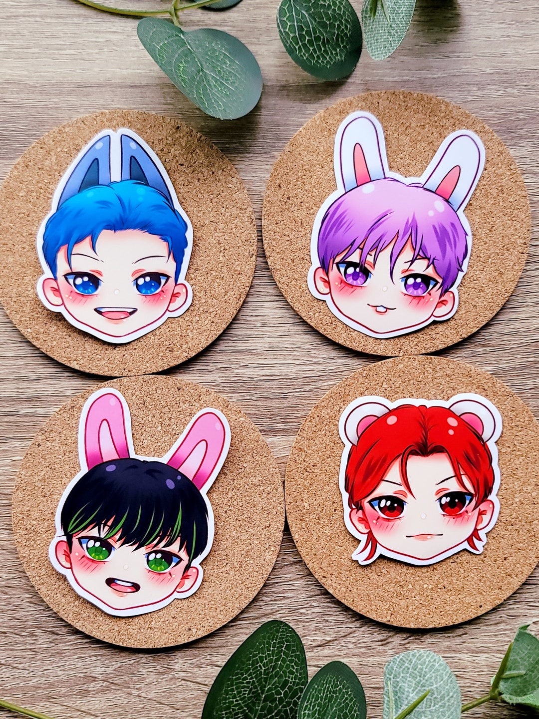 Straykids Hyung Line Die Cut Stickers | Water Proof | Cute Stickers ...
