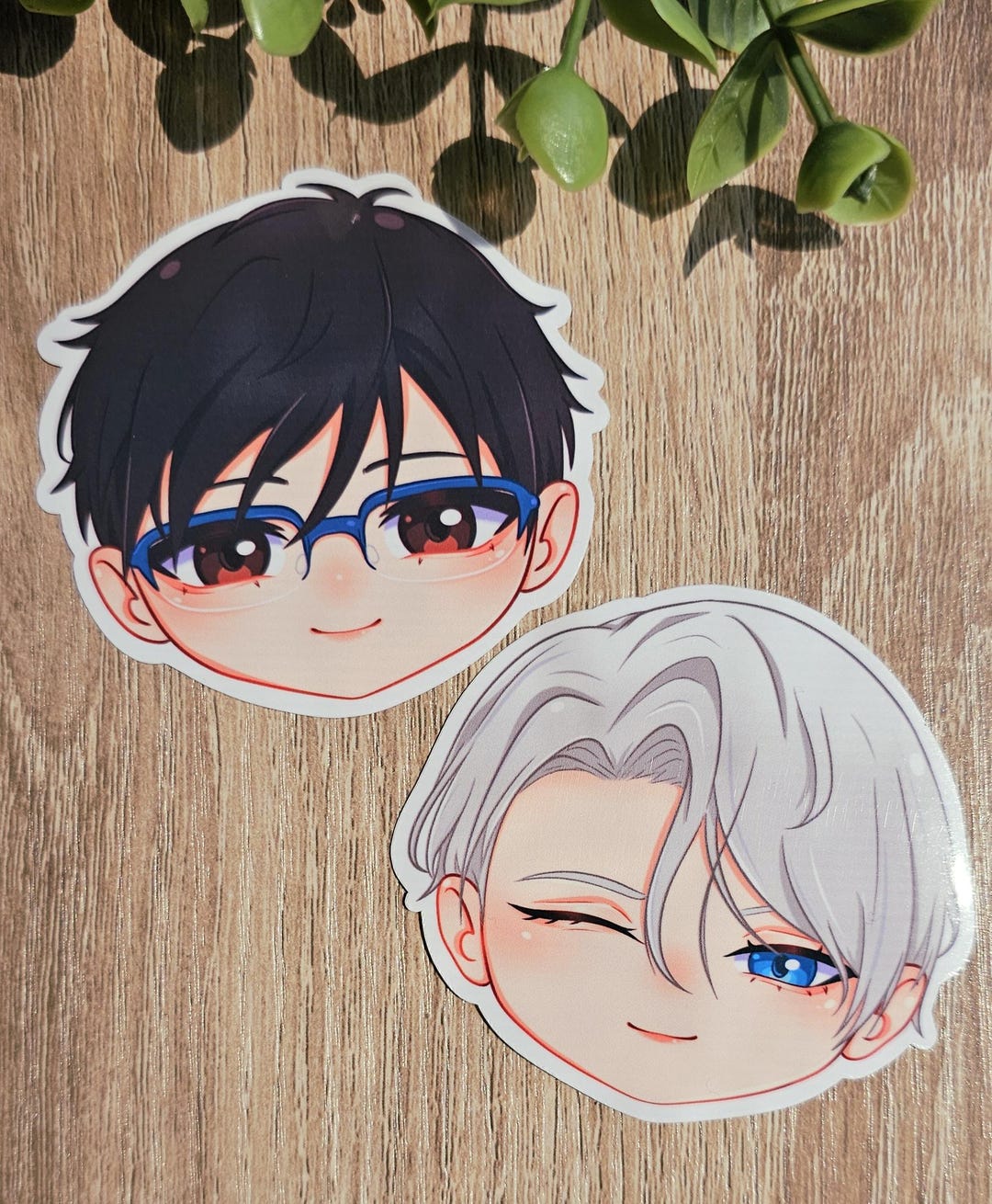 Ice Skating Anime L Anime Stickers | Water Proof Stickers | Fanart ...