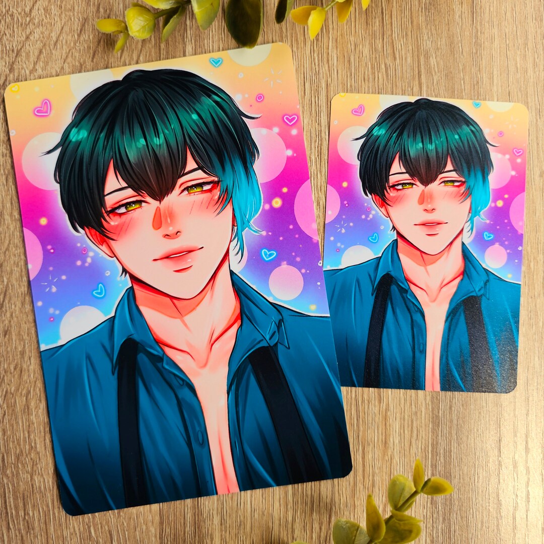 Obey Me Barbatos Fanart Print | Photo Card | Otome | Art Print ...