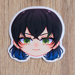 Demon Anime L Anime Stickers | Water Proof Stickers | Fanart | Anime ...