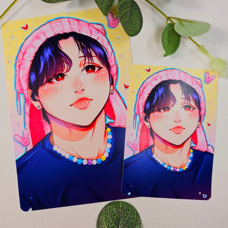 Straykids Changbin Birthday Fanart Print Photo Card Kpop - Etsy
