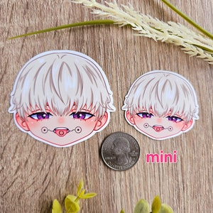 Sorcerer Anime Stickers | Water Proof Stickers | Fanart | Anime | Chibi ...