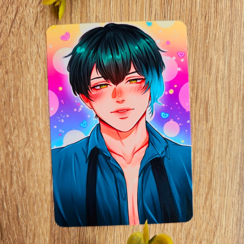 Obey Me Barbatos Fanart Print Photo Card Otome Art Print - Etsy