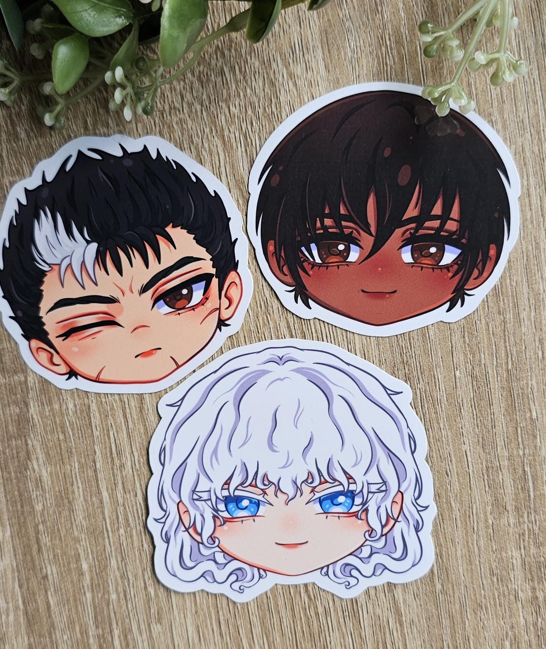 Guts Inspired L Anime Stickers | Water Proof Stickers | Fanart | Anime ...