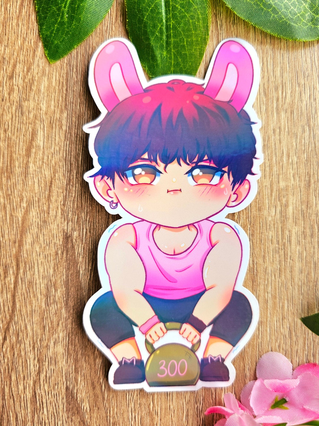 Stray Kids Changbin Gym Die Cut Stickers Holographic Sticker Water ...
