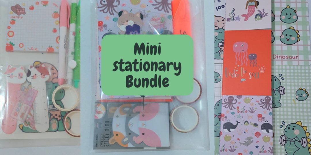 Mini, Cute Stationary Bundle - Etsy