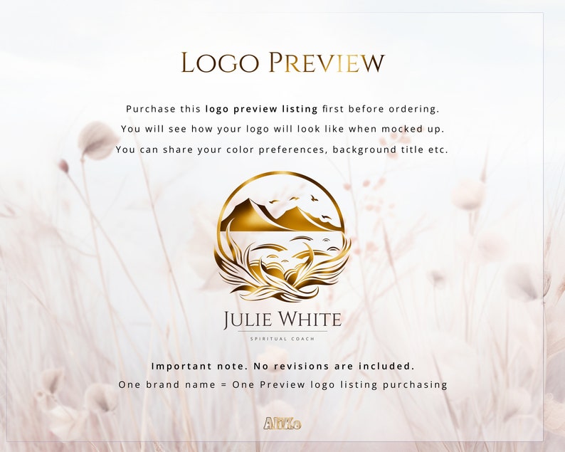 Custom Logo Preview | Business Branding, Graphic Design - Etsy