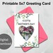 Elegant Floral Mother's Day Printable Greeting Card | Download and ...